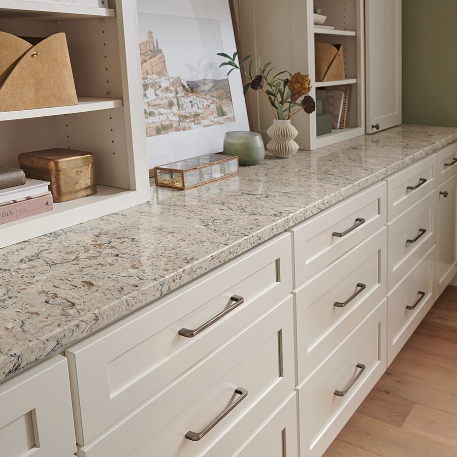Wolf Classic Grove Terrain Stain: Sleek Brown Kitchen Cabinets ...
