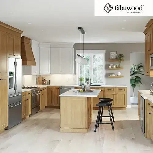 Galaxy Timber Cabinets – Rustic Wood Look – AllCabinets.com