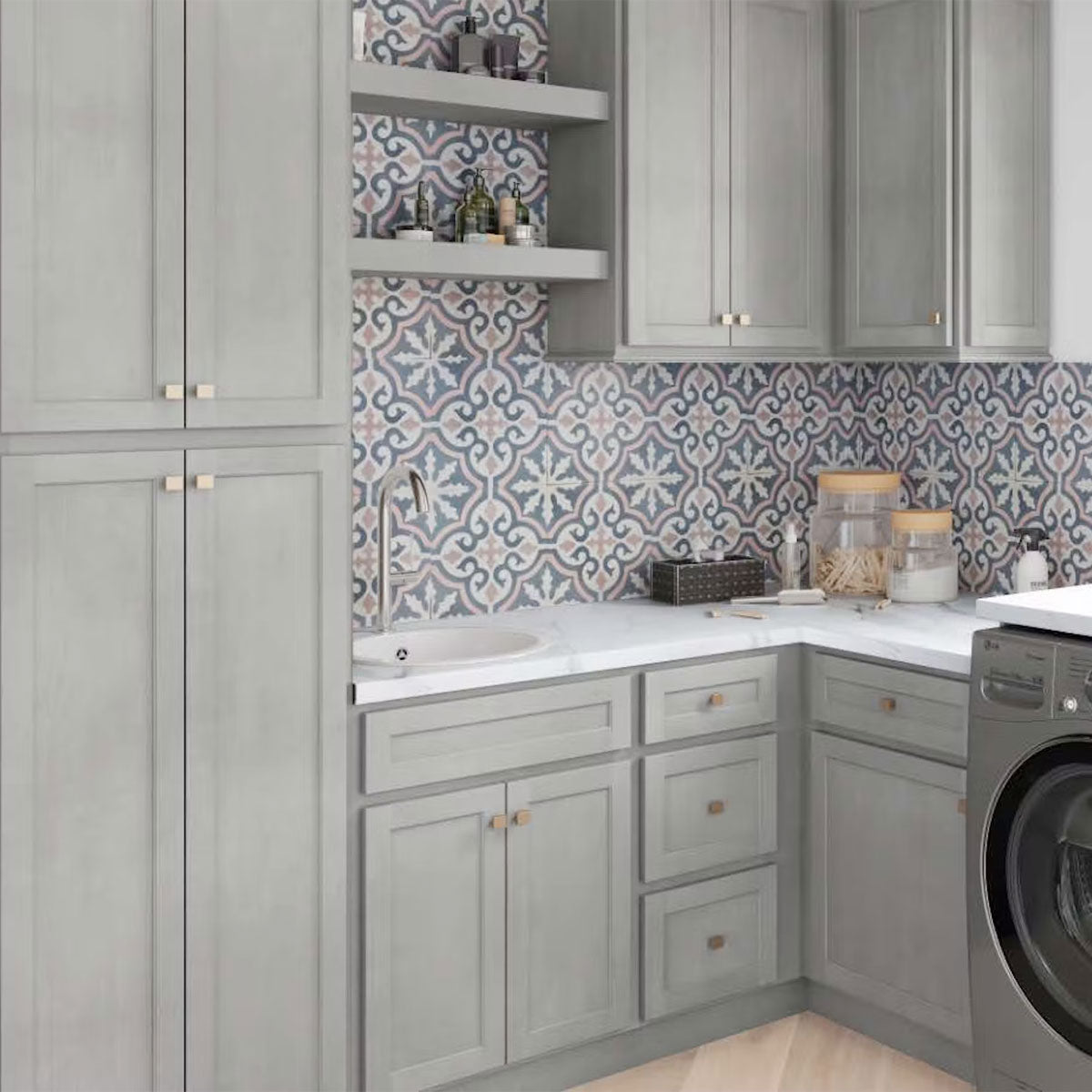 Fabuwood Metro Mist Cabinets – AllCabinets.com