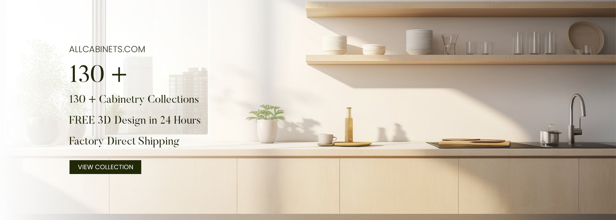 AllCabinets.com the internet's massive online cabinetry store